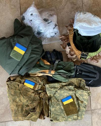 Local Army Veteran collects and donates tactical gear to Ukrainian ...