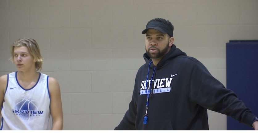 Skyview boys buying in early under new head coach James Bulluck | High ...