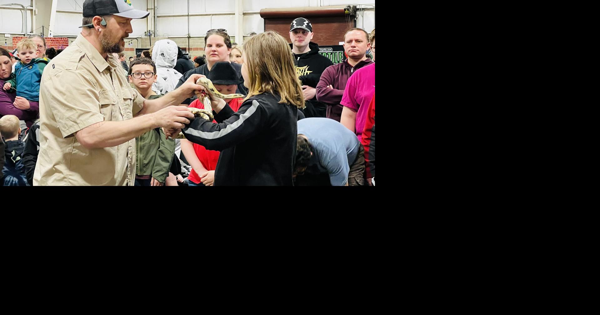 Exotic animals take over the MetraPark Pavilion for the Big Sky Reptile ...