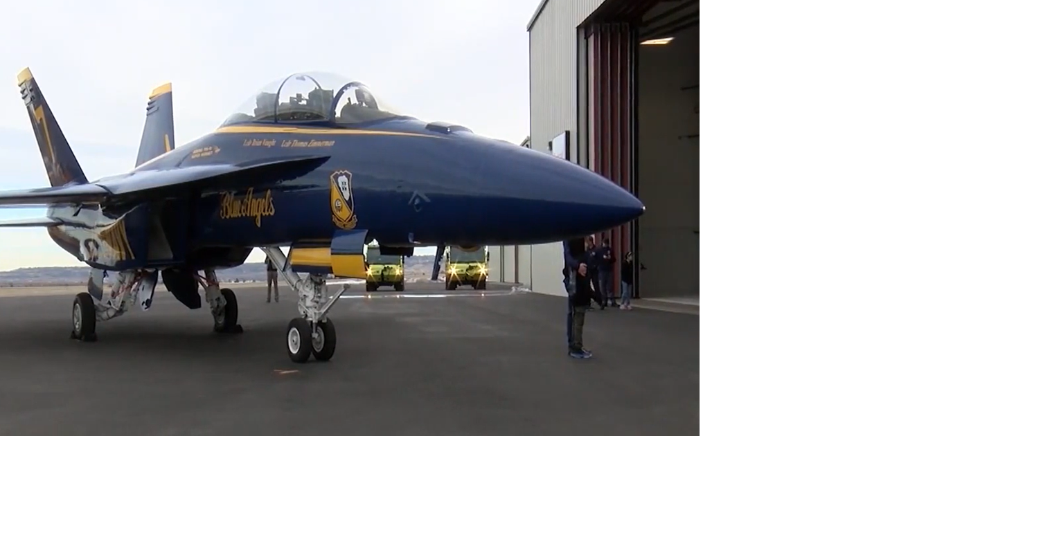 Blue Angels jet to kick off air show, America's 250th celebration ...