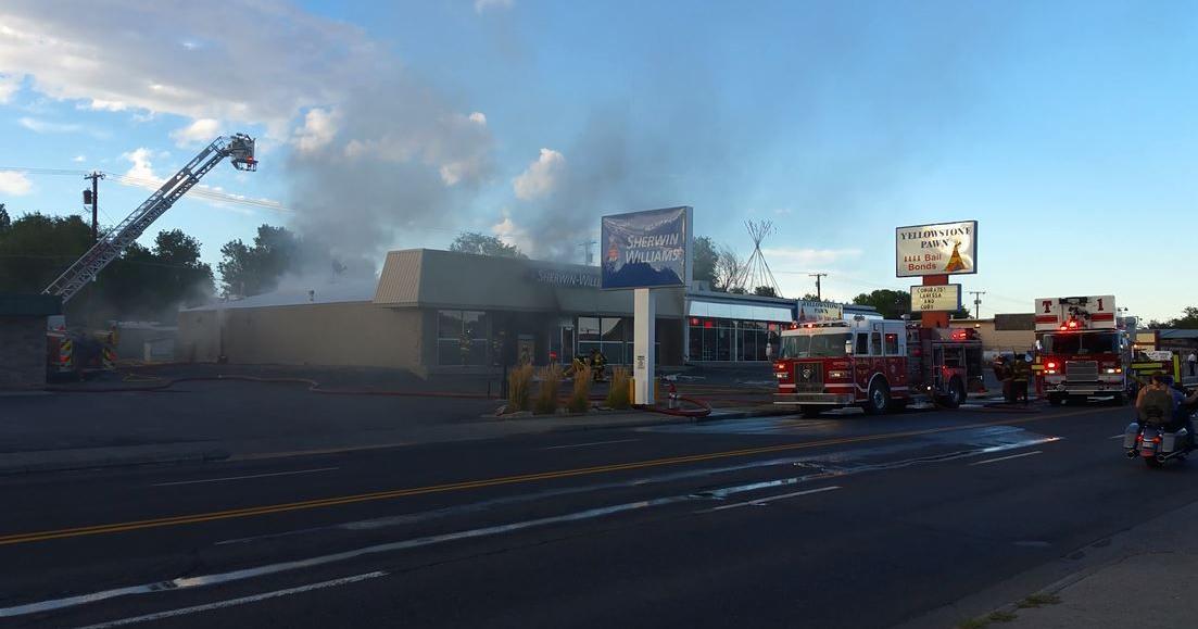 Arson not suspected in Sherwin-Williams Fire | Billings News | kulr8.com