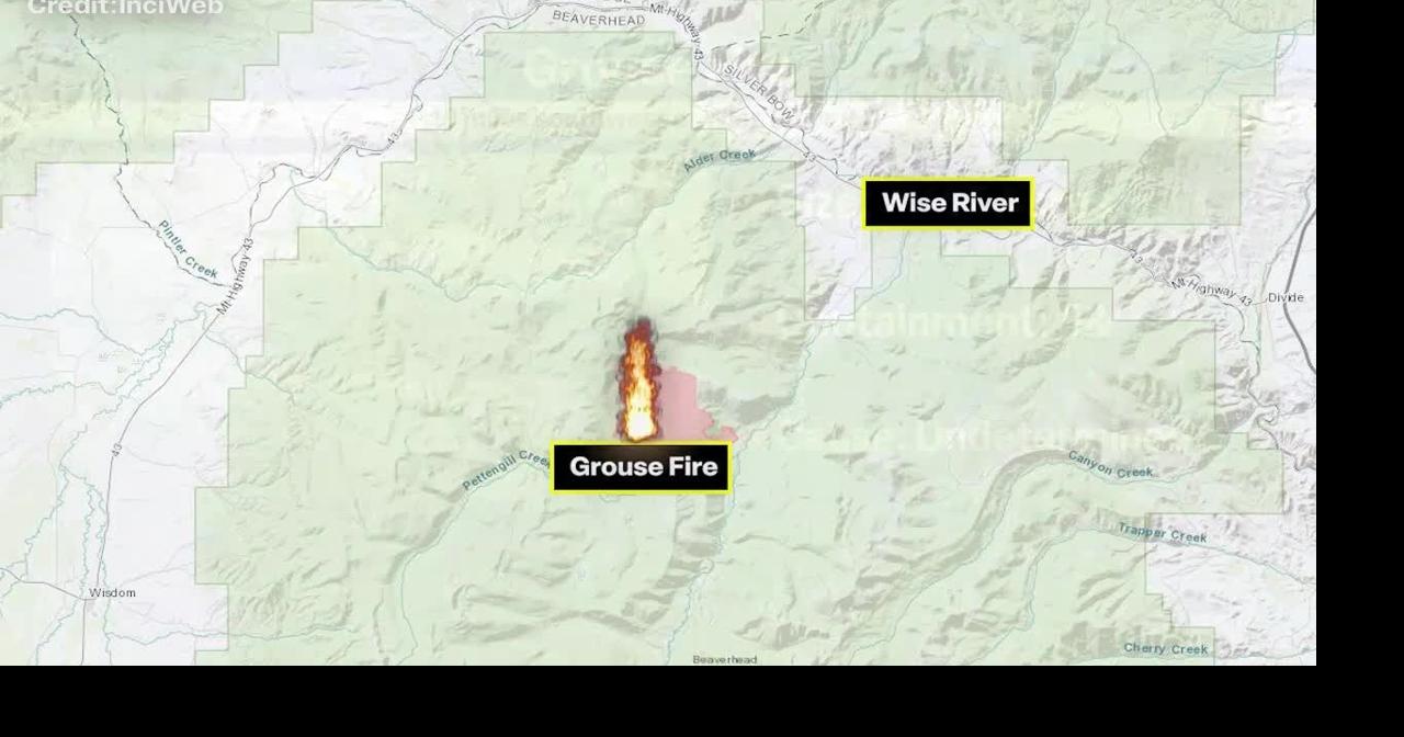 Grouse Fire burns over 4,100 acres burned Sunday with some containment ...