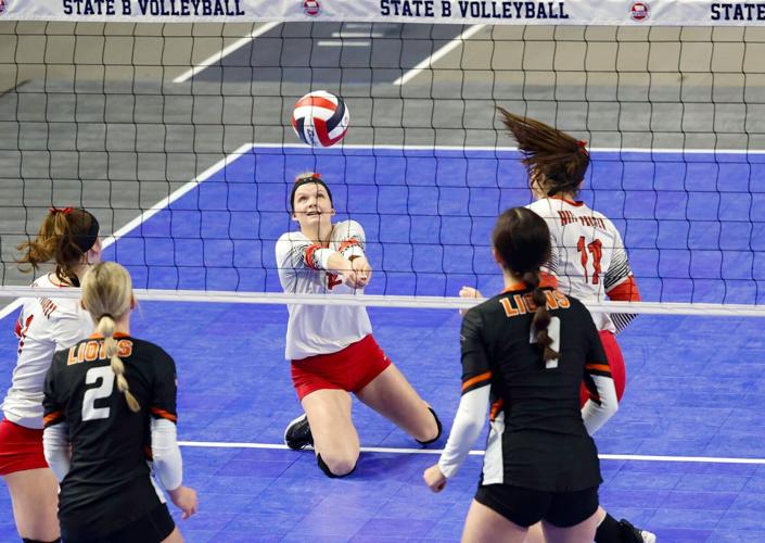 Montana Class B state volleyball tournament opening day | High School ...