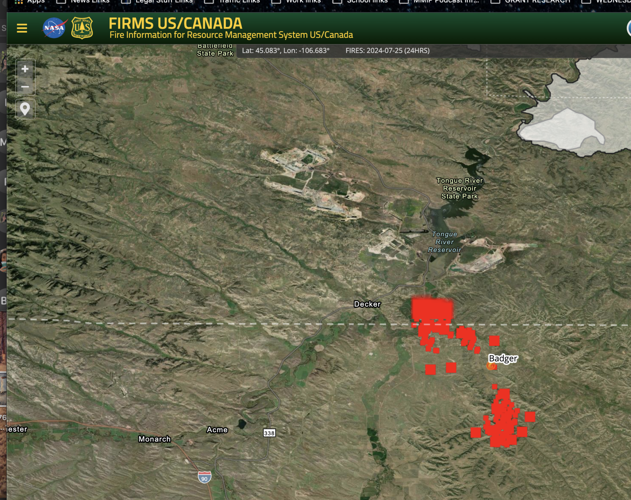 Tongue River Reservoir State Park evacuation order lifted Friday ...