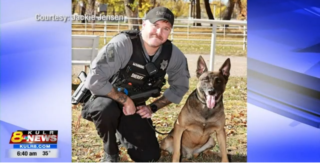 Musselshell County Sheriff's Office saying good-bye to K9 Rico due to ...