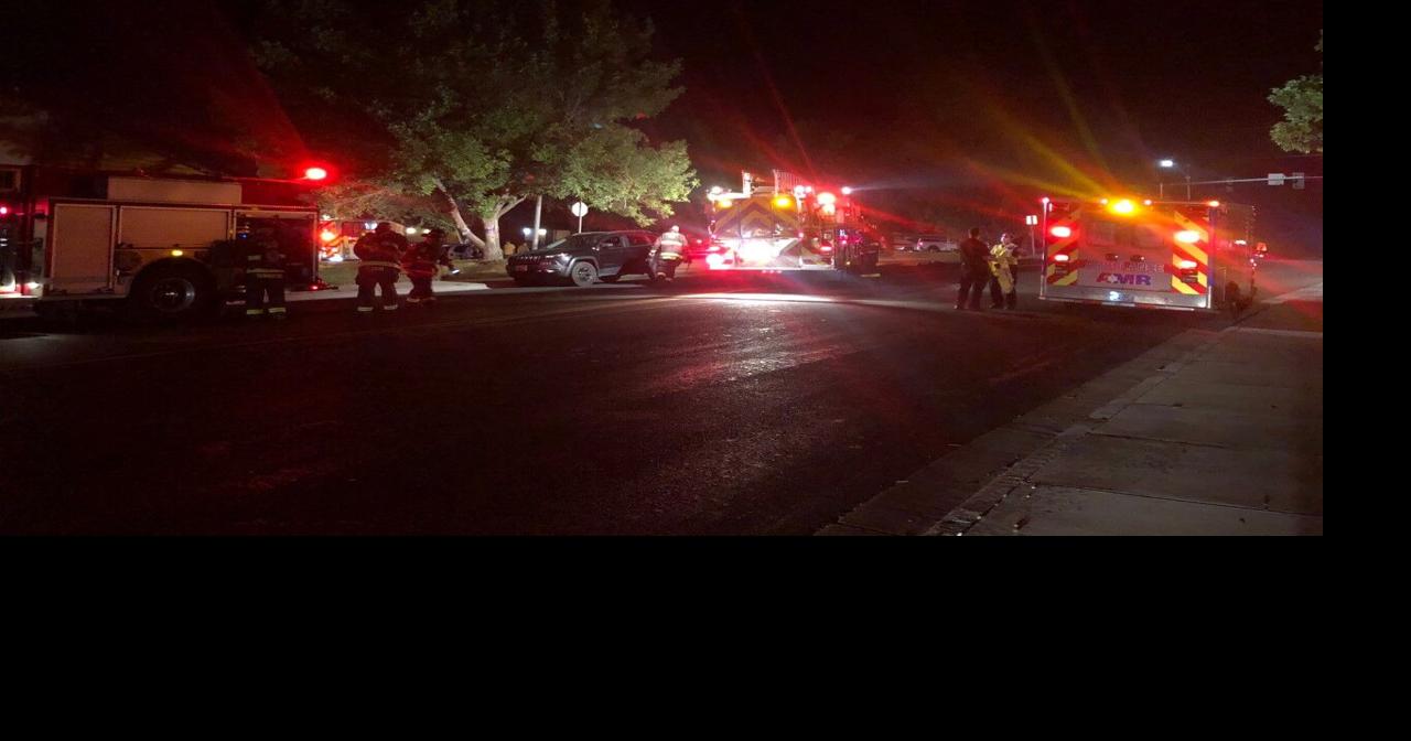 Fire crews respond to building fire on corner of Zimmerman and Rimrock ...