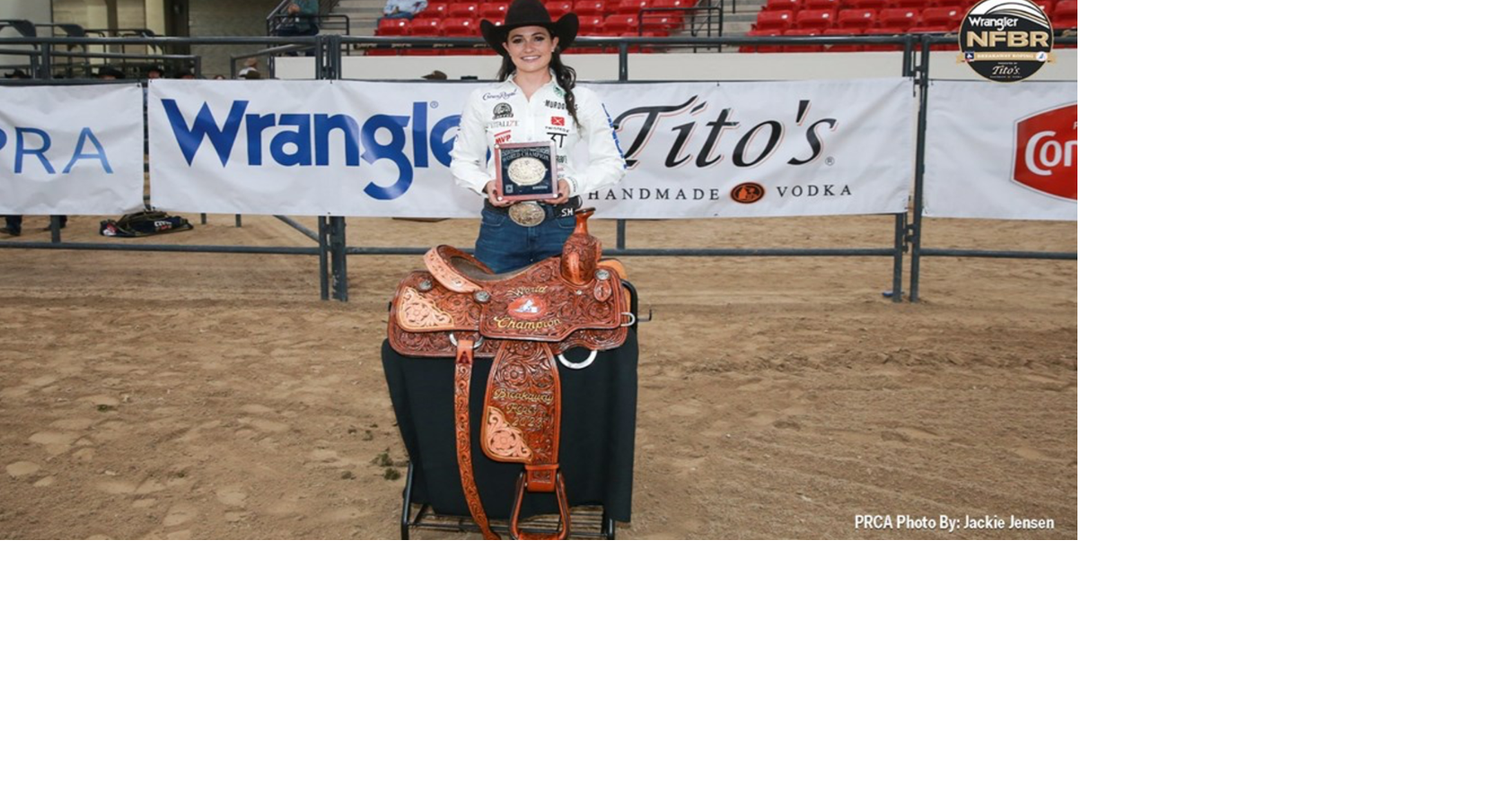 Shelby Boisjoli-Meged wins National Finals Breakaway Roping Title ...