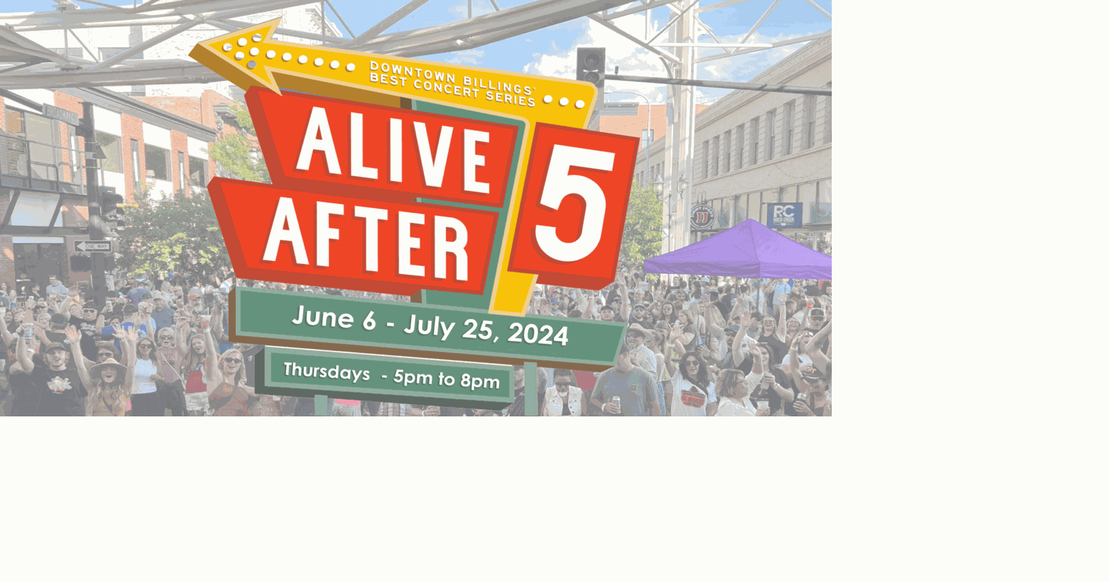Alive After 5 Is Back For 2024 Concert Series And Looking For