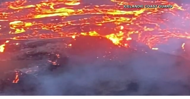 WATCH: Lava pours from volcano near Iceland's capital | Billings News ...