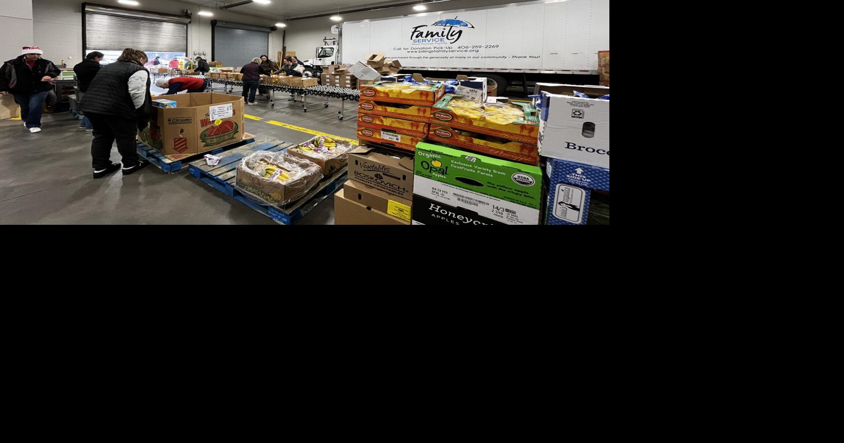 Family Service's Holiday food box distribution supports Billings ...