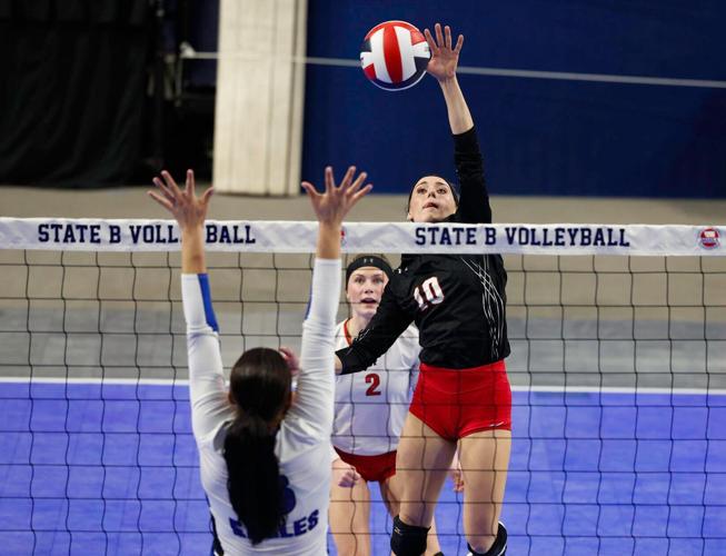Montana Class B state volleyball tournament opening day | High School ...
