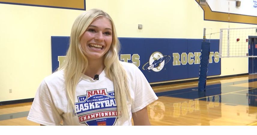 Connection to community guides Roberts' Taylee Chirrick to Montana ...