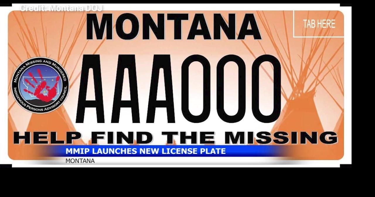 Montana launches license plate to support missing Indigenous persons ...