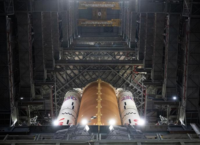 NASA moves Artemis II rocket to launch pad ahead of lunar mission ...