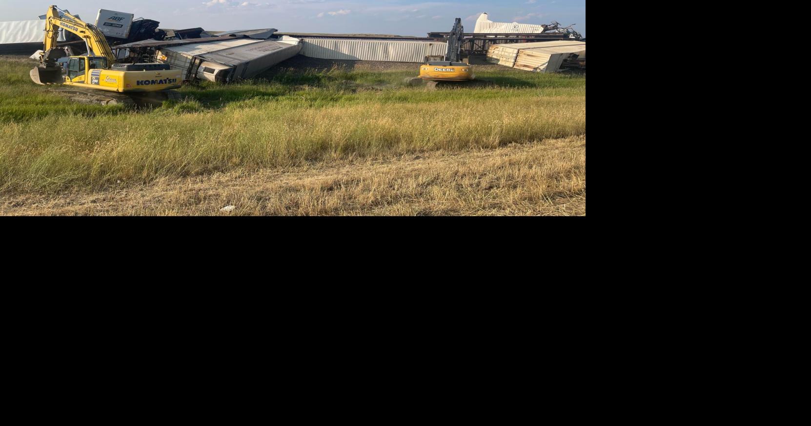 Freight train derails east of Havre, 25 cars derailed | Billings News ...