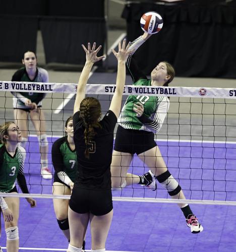 Montana Class B state volleyball tournament opening day | High School ...