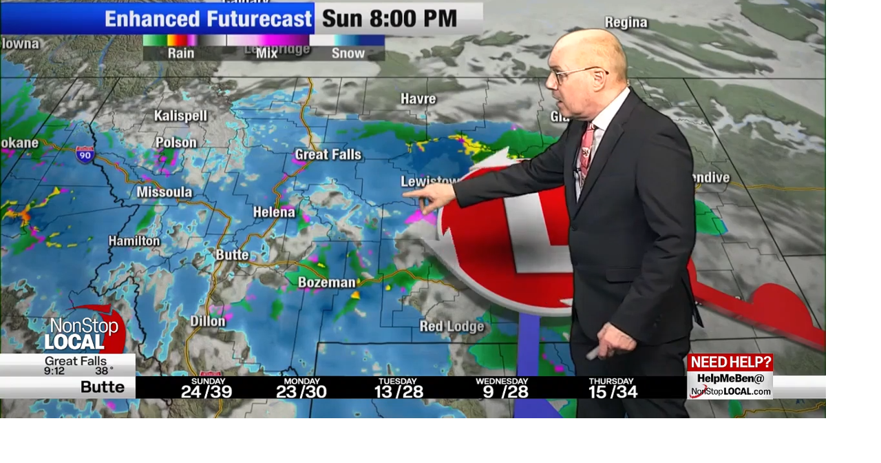 Heavy mountain snow expected across Montana | Montana Weather | kulr8.com