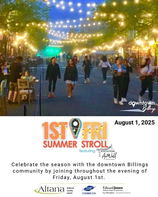 Downtown Billings to host Summer Stroll with art, games and prizes ...