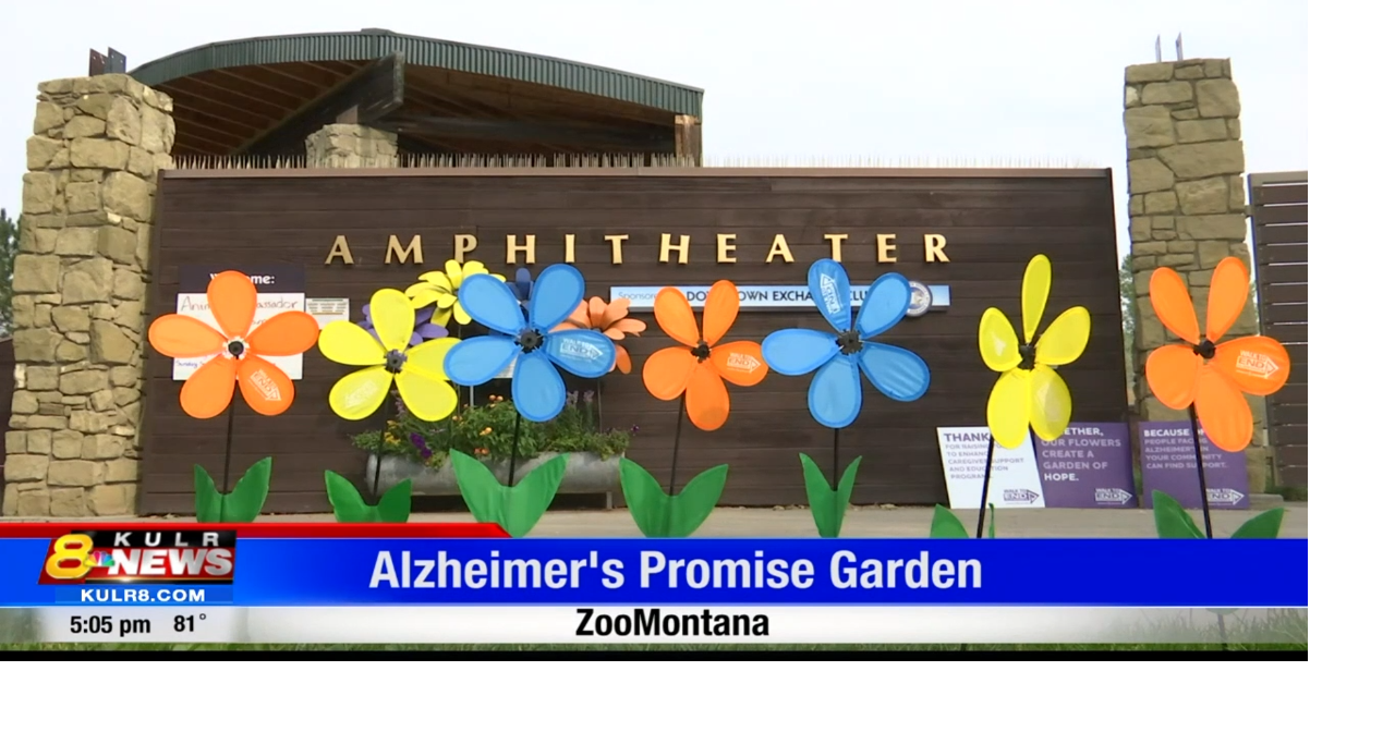 Alzheimer's Association installs promise garden at ZooMontana ...