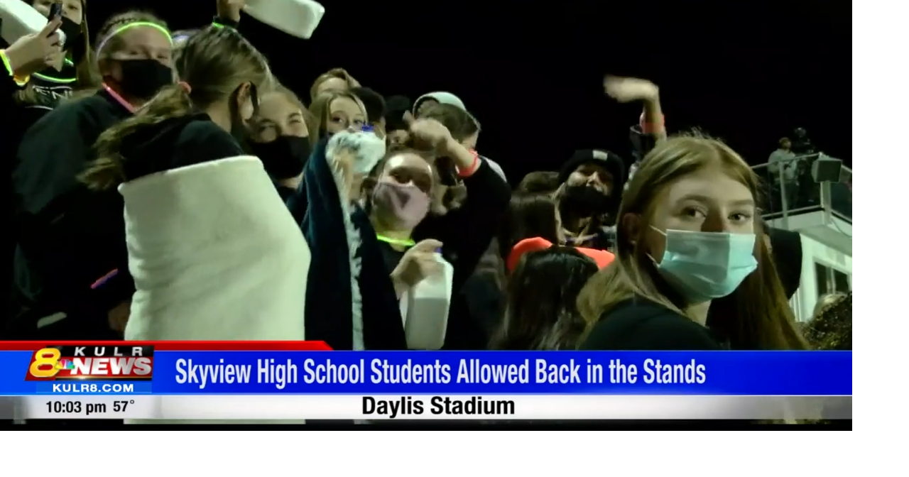 Skyview High School students allowed back in the stands | Billings News ...