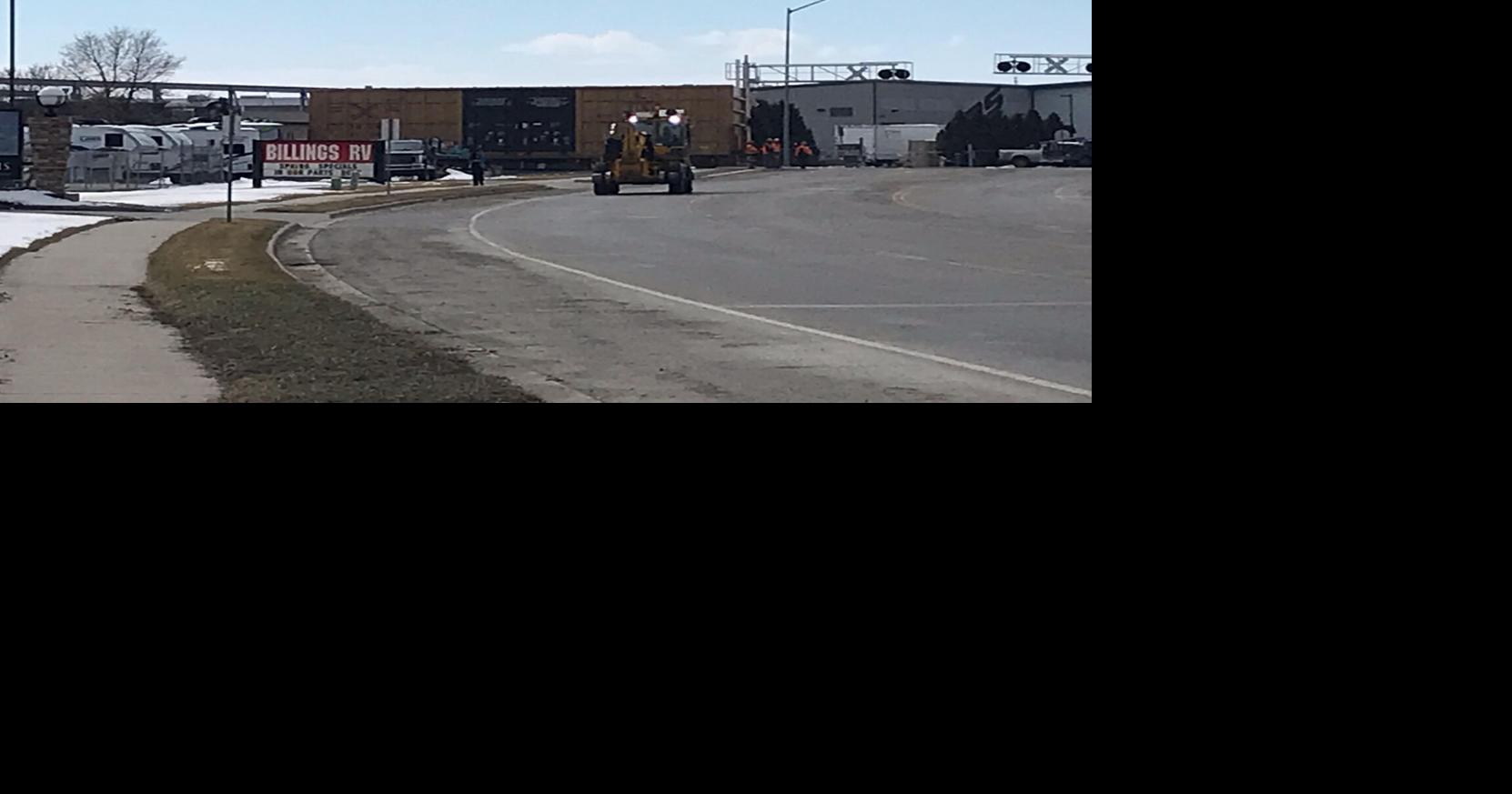 Gabel Rd. in Billings reopened after train derailment | Billings News ...