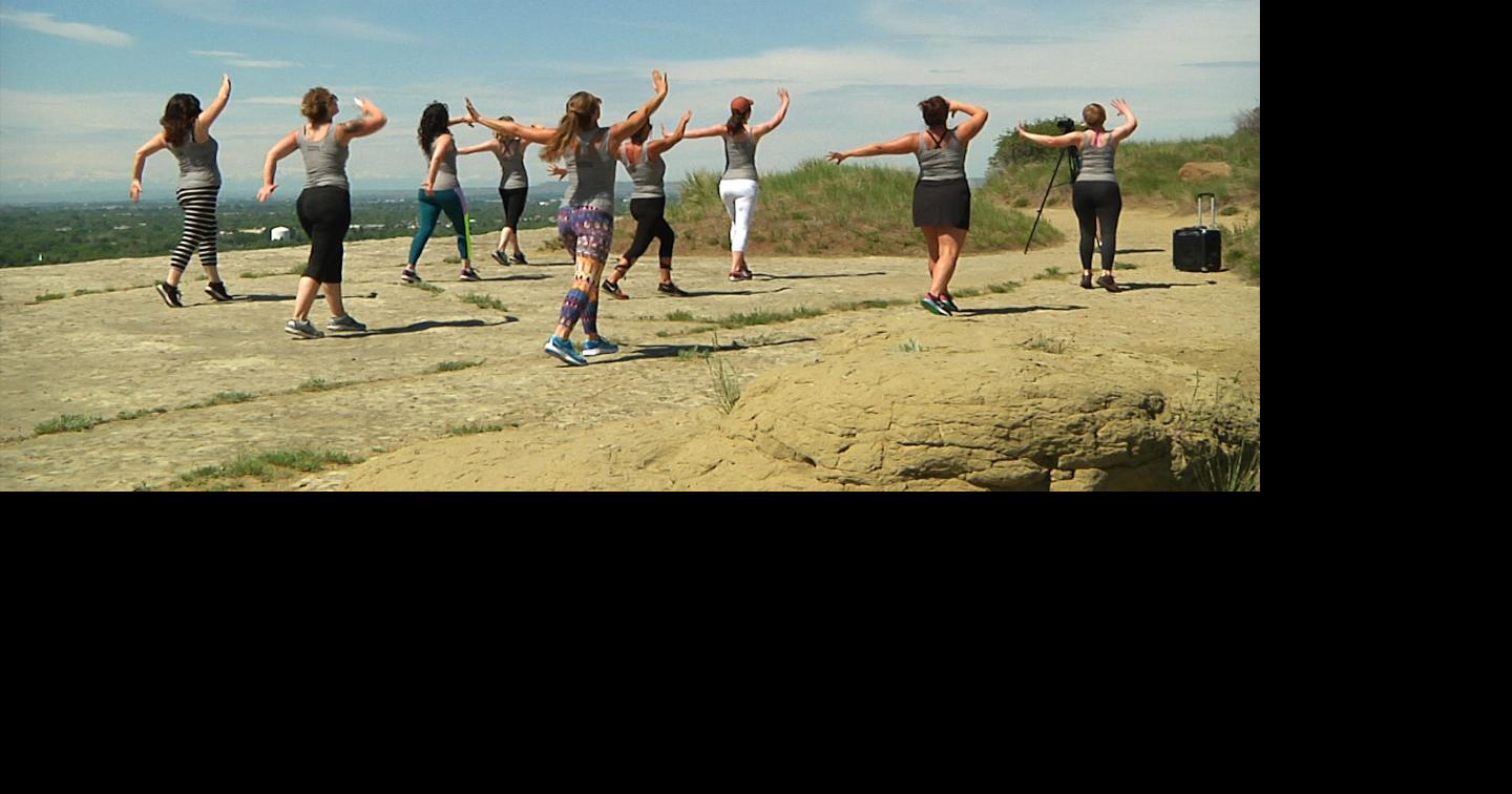 Local dance crew performs on the Rims to support health care workers ...