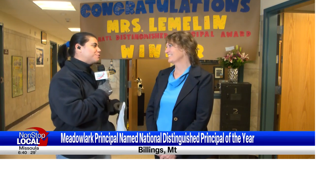 Meadowlark Elementary Principal recognized as National Distinguished ...