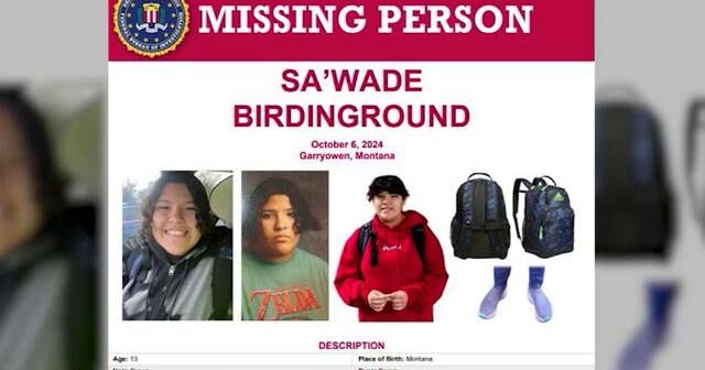 Father of missing Sa'Wade Birdinground gives emotional update in ...
