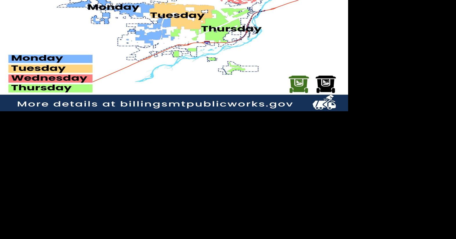 New and improved garbage and yard waste collection days and map in ...