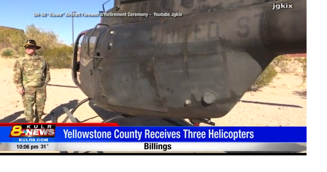 Yellowstone County Sheriff's Office receives 3 helicopters | Billings ...