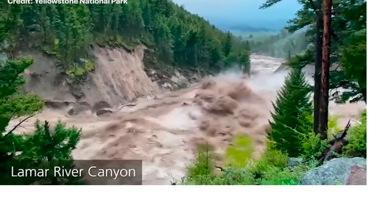 Yellowstone National Park remembers historic flooding event two years ...
