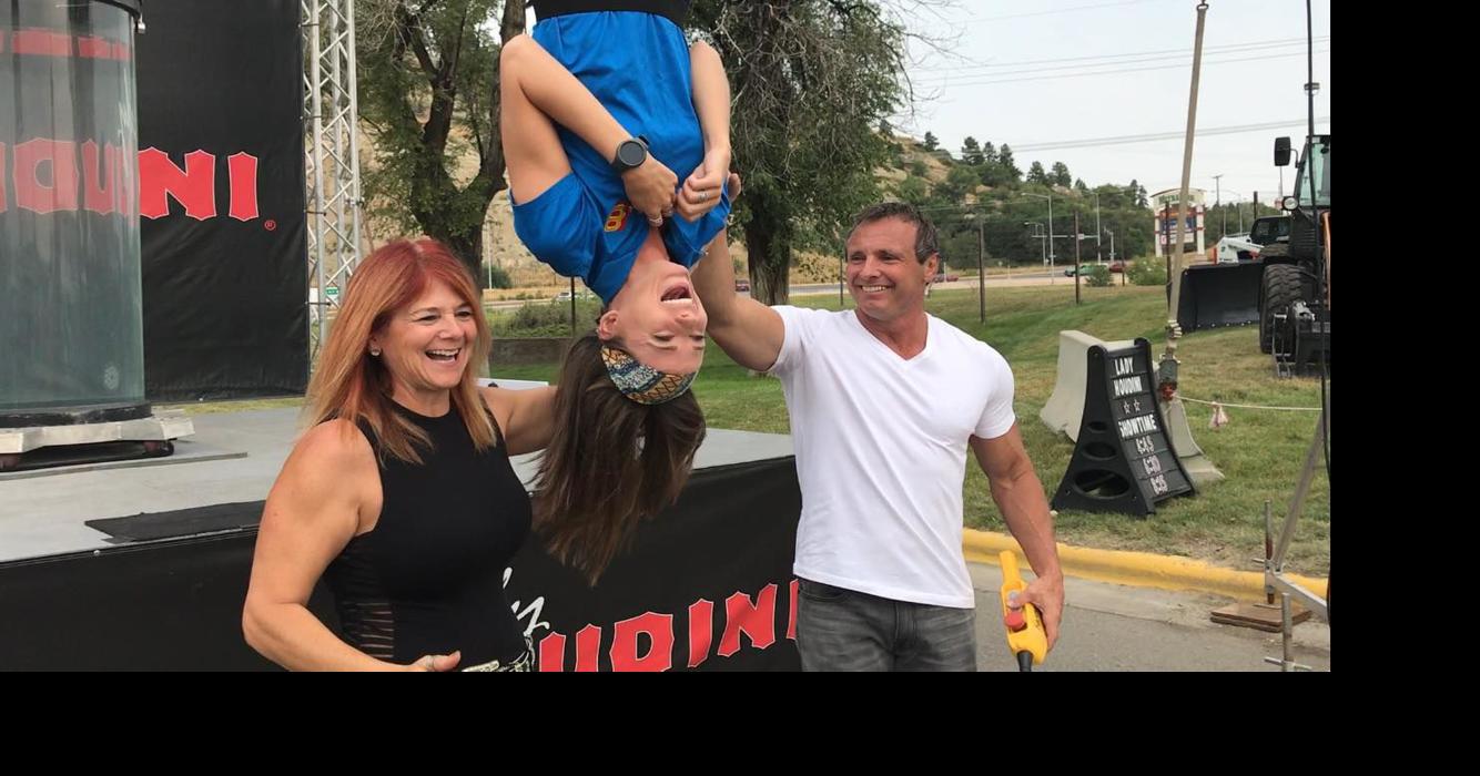 Lady Houdini explains her act in an upside down interview | Billings ...