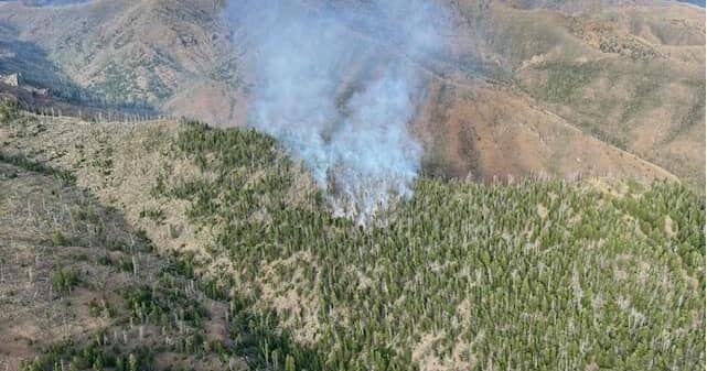 New fire reported in Park County, Wyoming just west of larger ...
