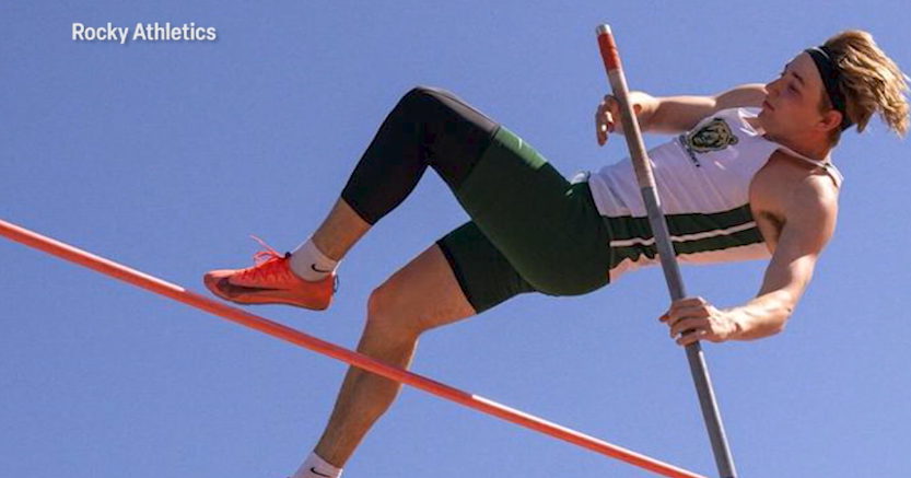 Rocky's Jay Jetmore flying to new heights in pole vault | Frontier ...