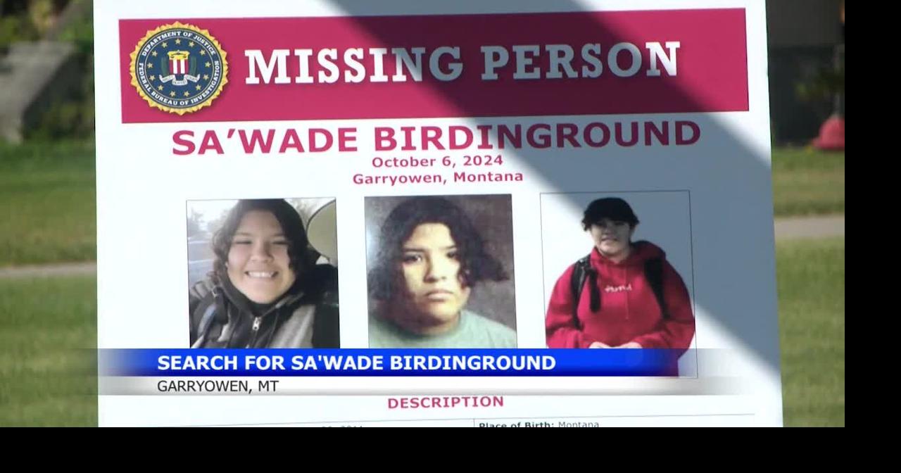 Fbi And Crow Tribe Offer 10k Reward For Missing 13 Year Old Sawade