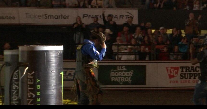 Browning's Dakota Louis shines in PBR's return to Billings | Rodeo ...