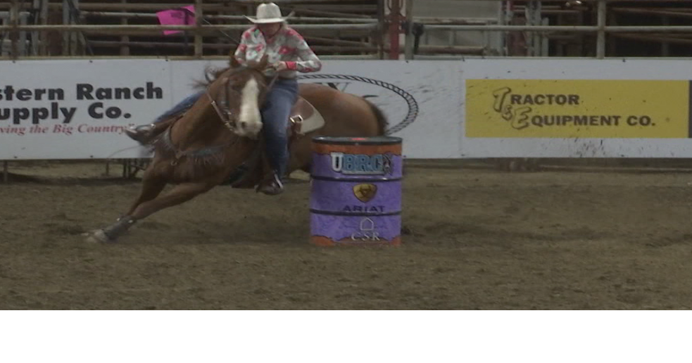 NILE Rodeo continues into its third day with barrel racing | Billings ...