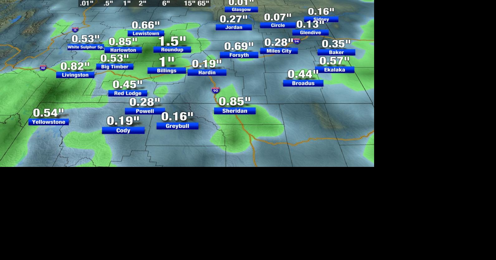 Billings Weather Will Be Trending Cooler and Wetter Late This Week ...