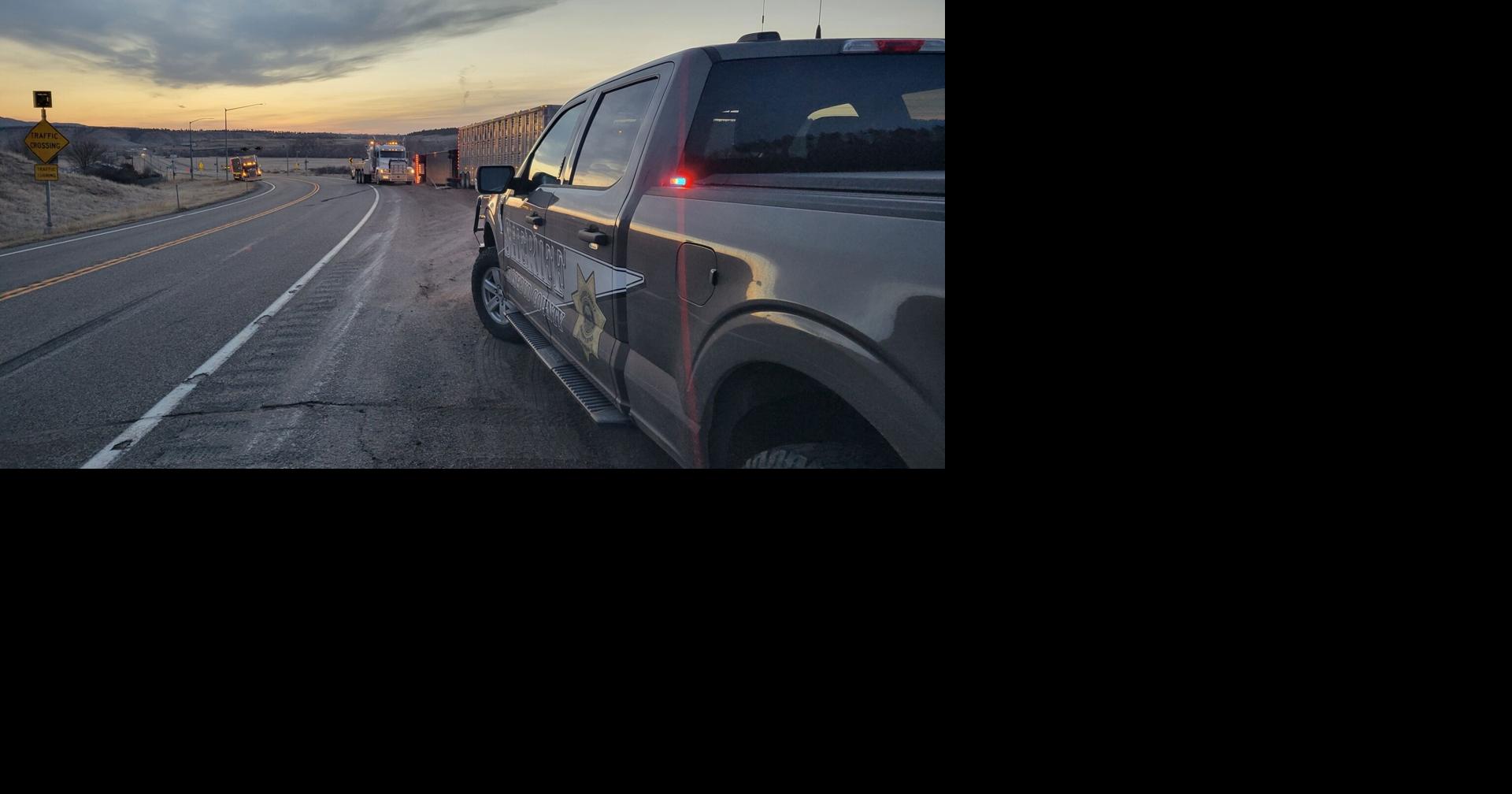 Truck crash causes piglet transfer on US Hwy 212 near Ashland | Billings News | kulr8.com