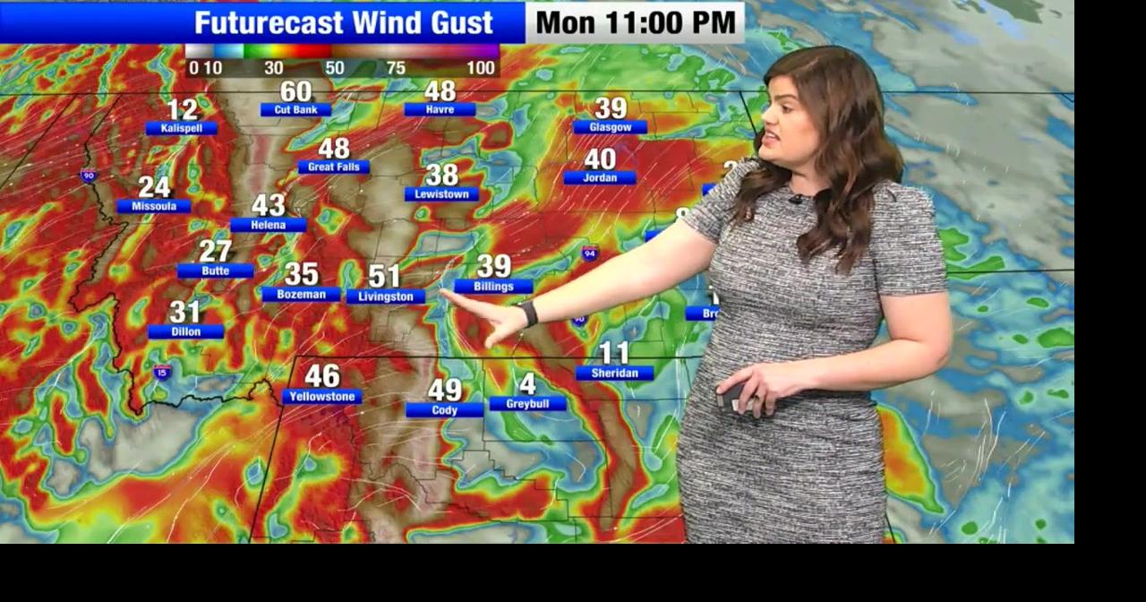 Strong winds are expected across much of Montana starting tonight with ...