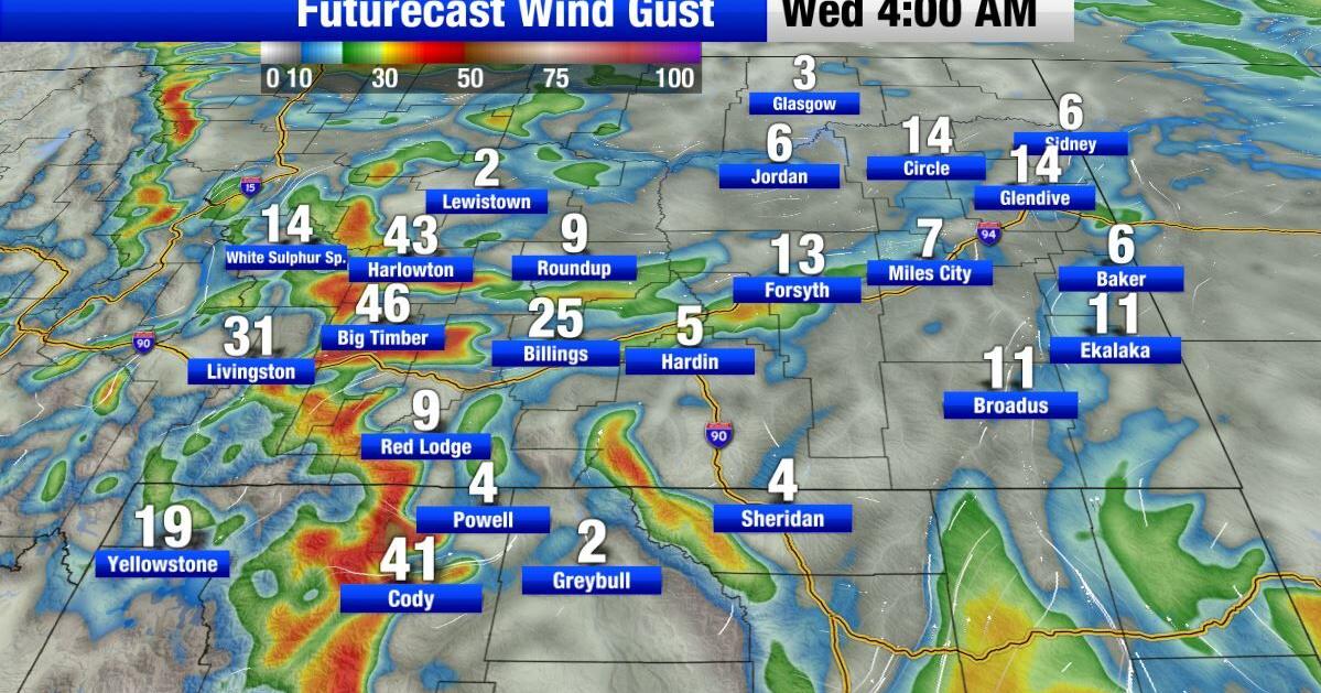 Mild Weather with Another Round of Breezy Conditions in the Western ...