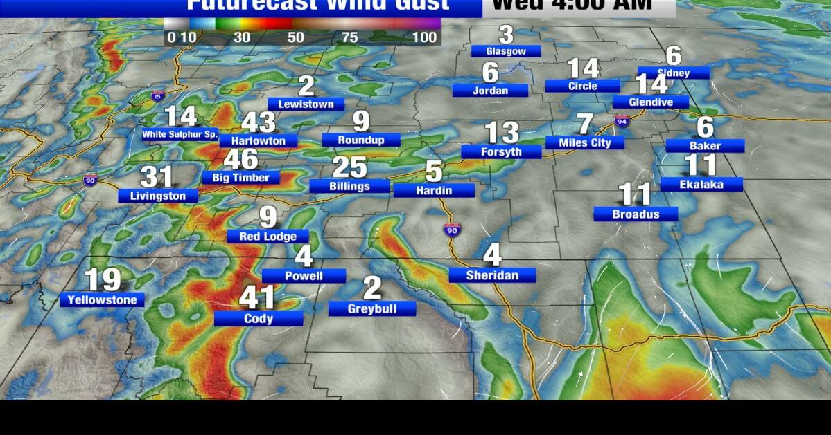 Mild Weather with Another Round of Breezy Conditions in the Western ...