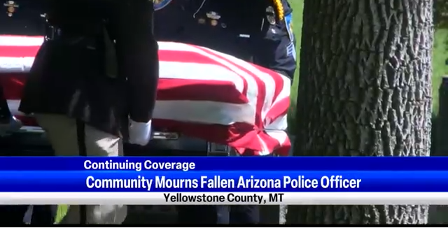 Community mourns fallen Arizona Police Officer Joshua Briese | Billings ...