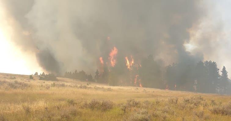 Deadman fire reaches 6,200 acres with 20% containment Sunday evening ...