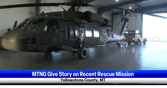 The Montana Army National Guard of Billings recalls their first rescue ...