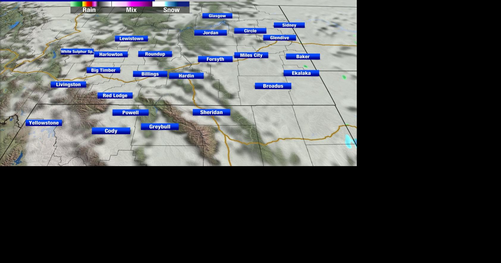 As Rain Tapers Off Fog Is Likely To Develop | Montana Weather | kulr8.com