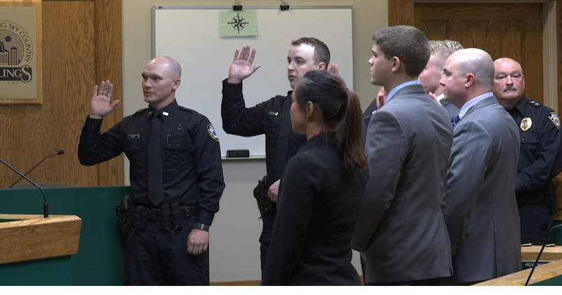 Seven new officers sworn in with Billings Police | Billings News ...