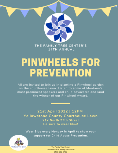Pinwheel for Prevention and pinwheel planting and award ceremony ...