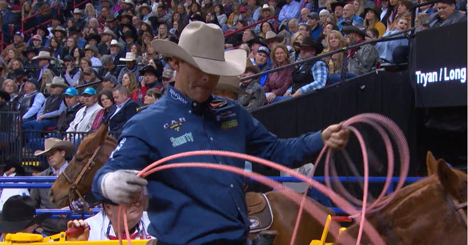 Clay Tryan balancing fatherhood and rodeo at the world championship ...