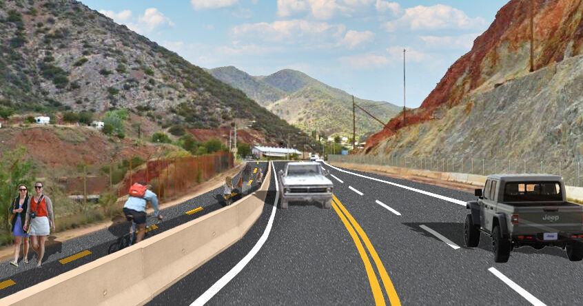 Bike and multi-use path project in works near Bisbee's Lavender Pit ...